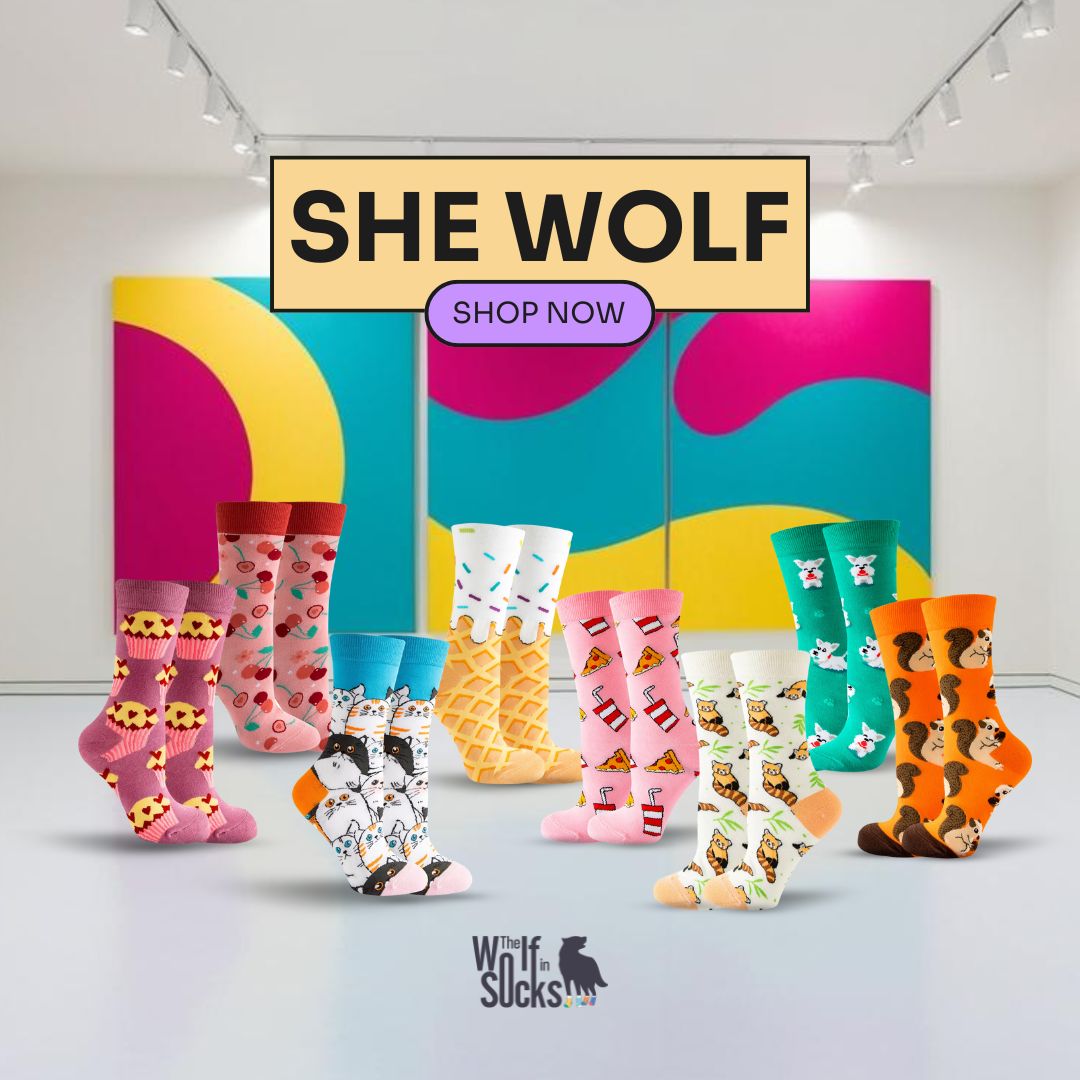 She Wolf – The Wolf in Socks