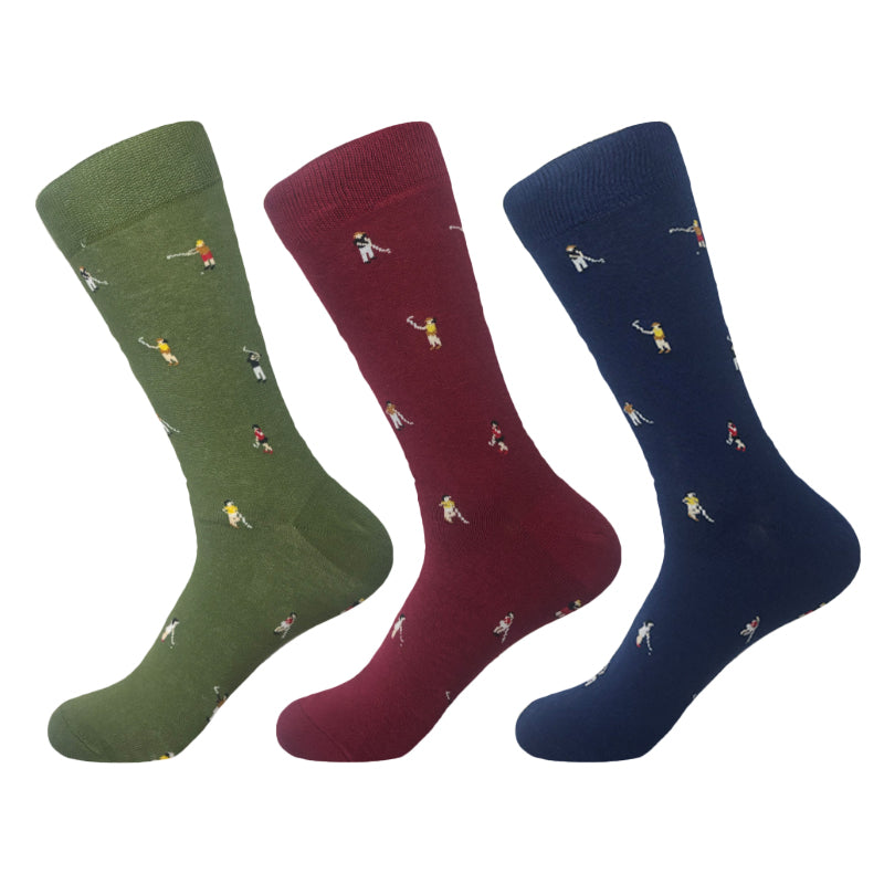 Golfer Socks - The Wolf in Socks