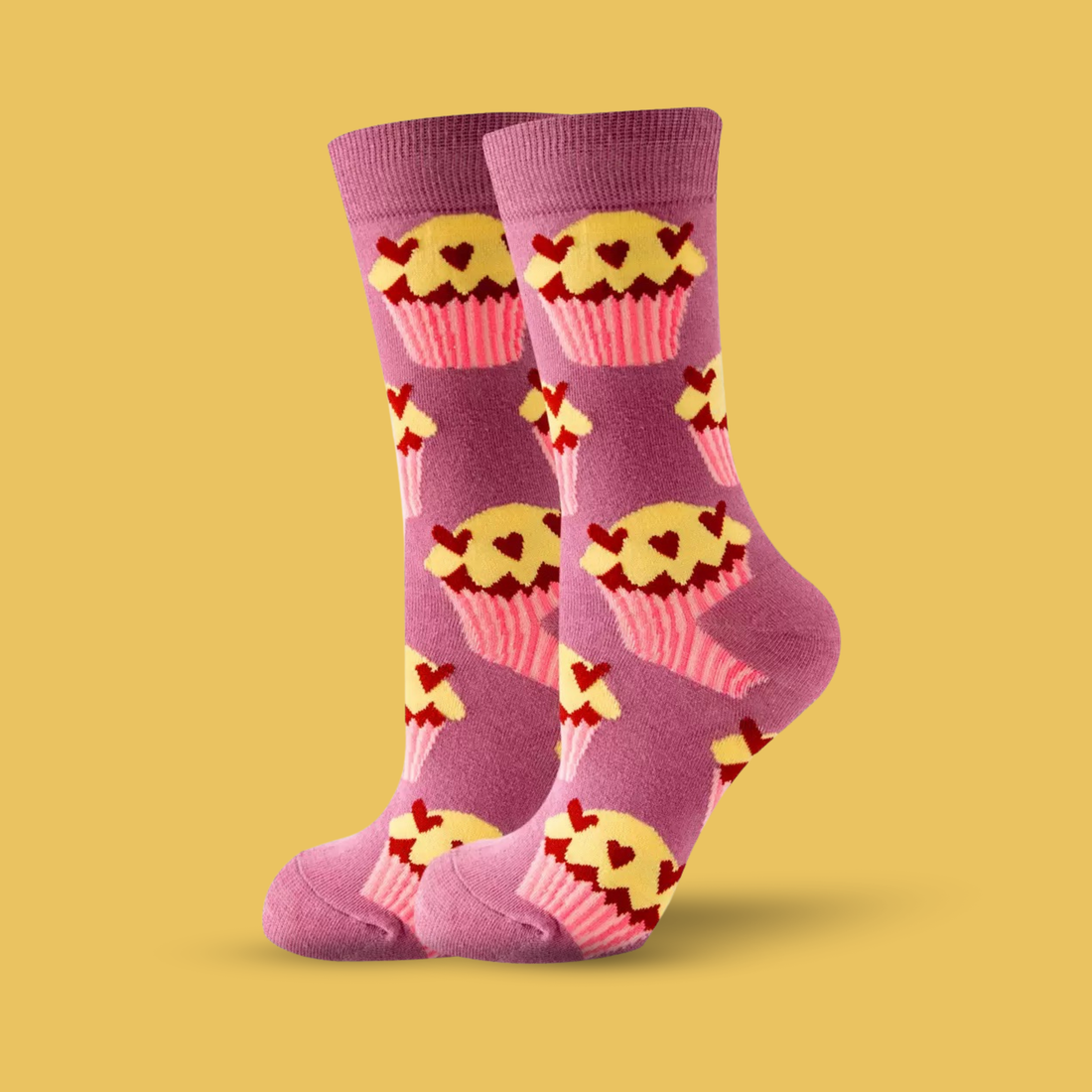 Hearty Cupcakes – The Wolf in Socks